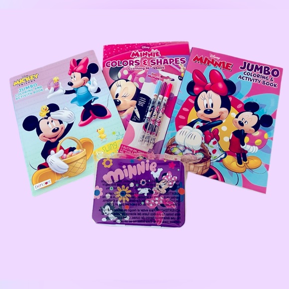 Disney | Other | Minnie Mouse Coloring Books | Poshmark